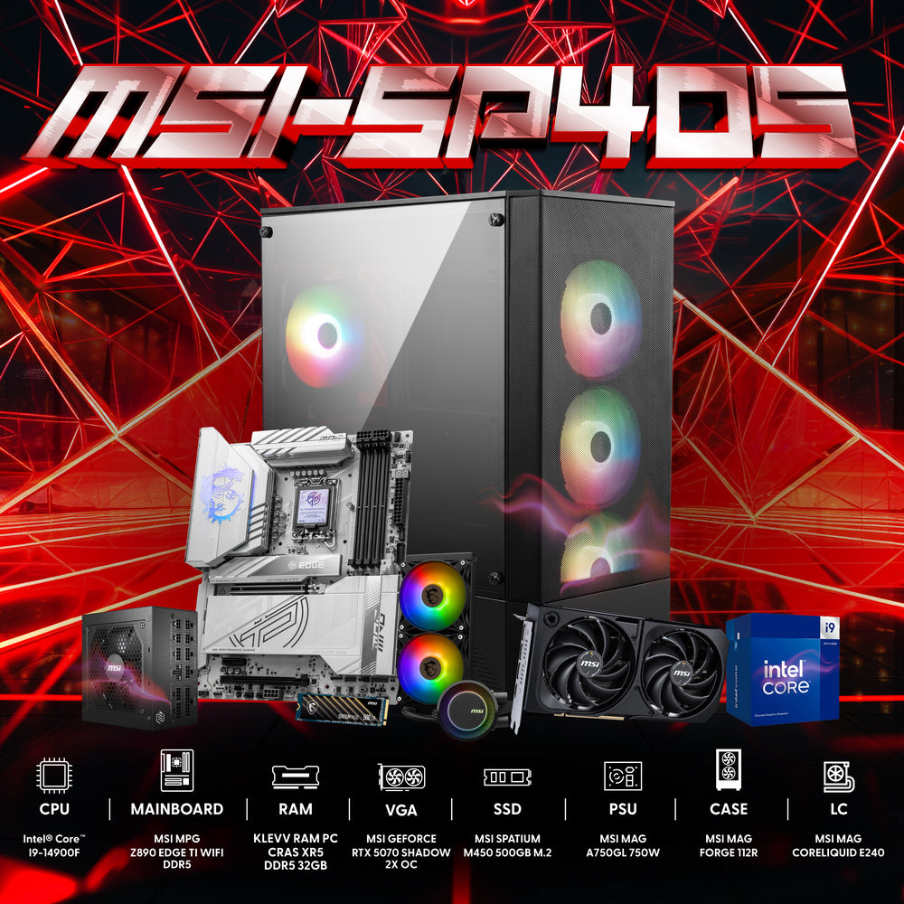MSI-SP0405 Computer Set [คอมพิวเตอร์เซ็ท] | MSI Store Thailand